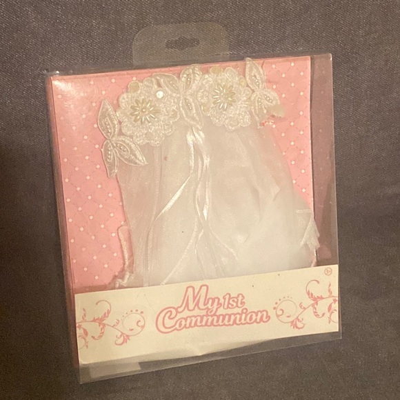 Accessories | 1st Communion Pearl Flower Vile | Poshmark